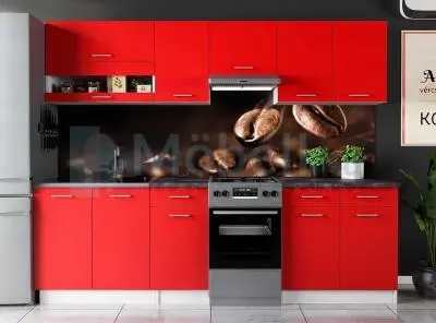 Color Piros konyhabútor 250 cm | Möbell.hu Otthon webáruház Nappali ...